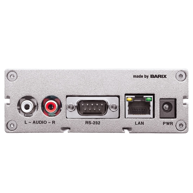 Decoder De Audio Barix Exstreamer 100 PS.12815.4361 - Decoder De Audio ...