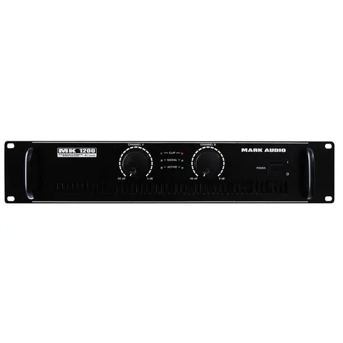 Amplificador Potência Mark Audio MK 1200 PS.12815.437 - Amplificador ...