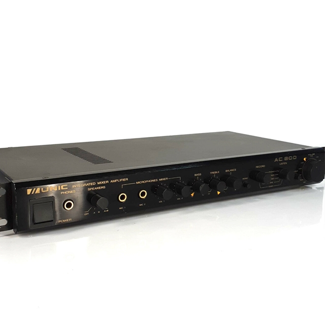 Pré Amplificador Unic Áudio AC 800 PS.12815.452 - Pré Amplificador Unic ...