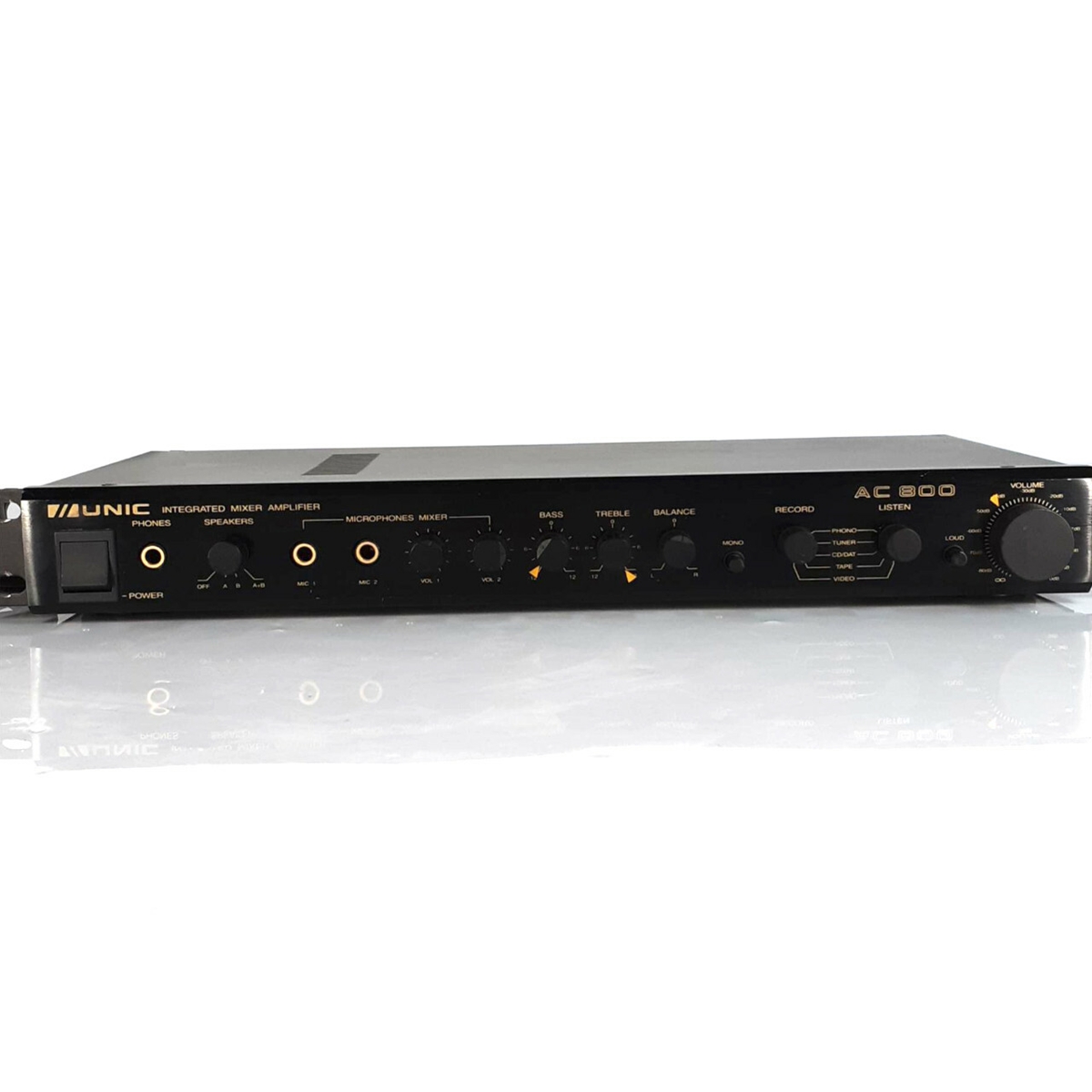 Pré Amplificador Unic Áudio AC 800 PS.12815.452 - Pré Amplificador Unic ...