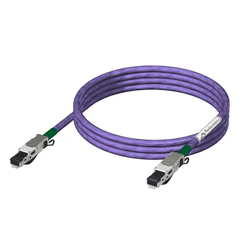 Cabo Ethernet Gigabit SF/UTP RJ45 Industrial Pentacústica 5E 80M/BC PS ...